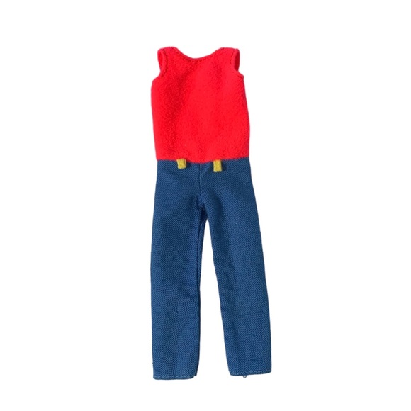 Toys | Rare Vintage Skipper Doll Summer Slacks Jumpsuit Pants Hot Pink ...